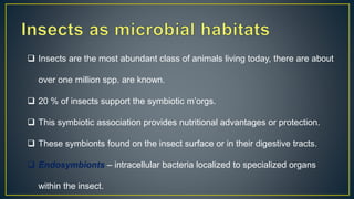 Interaction of microorganisms with Insects.pptx