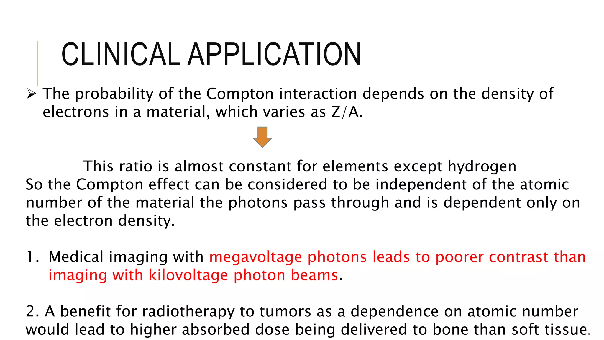 Interaction of photons with matter | PPTX