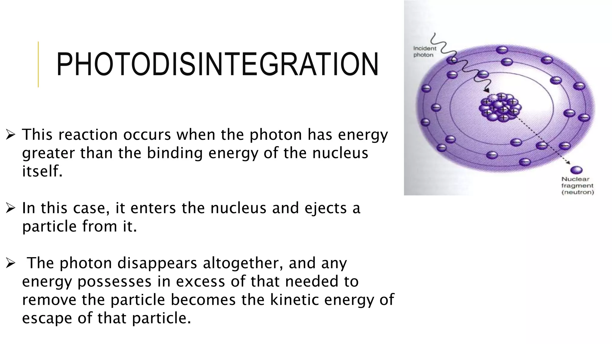 Interaction of photons with matter | PPTX