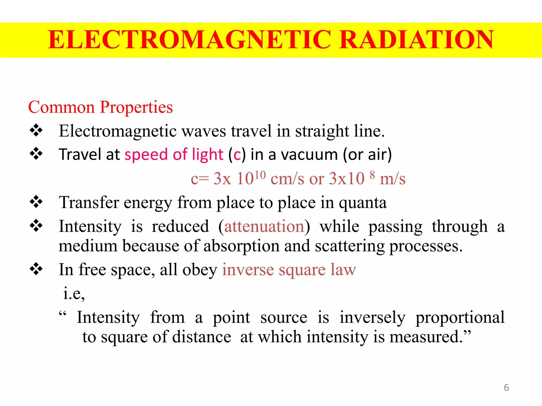 Interaction of radiation with matter | PPTX
