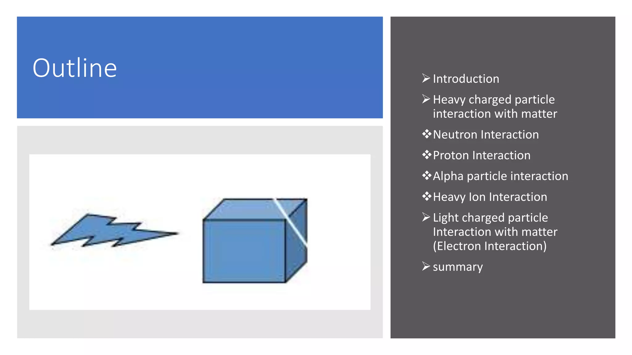 interaction of radiation with matter modified.pptx