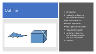 interaction of radiation with matter modified.pptx