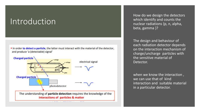 interaction of radiation with matter modified.pptx