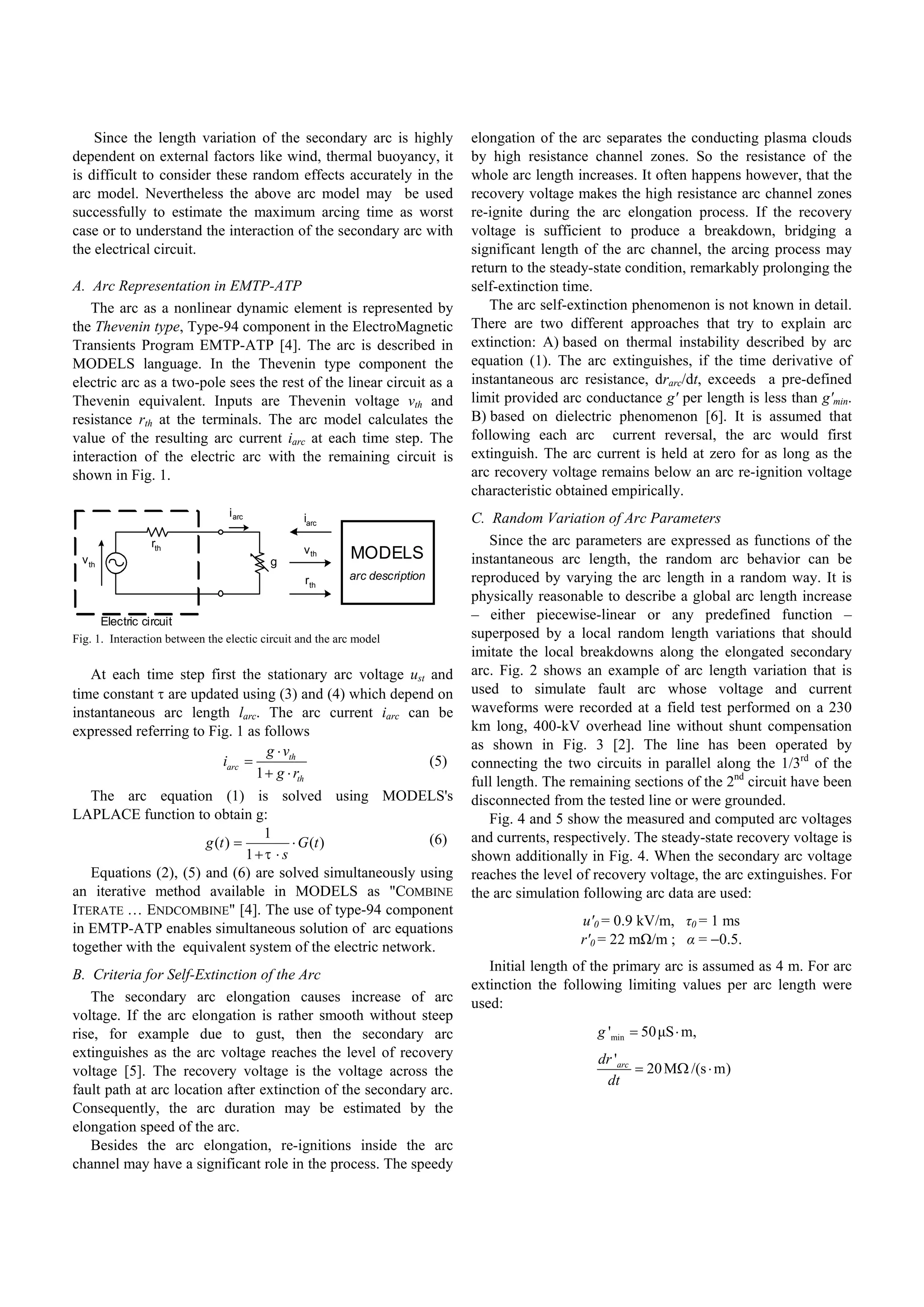 Interaction of the secondary arc | PDF | Physics | Science