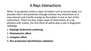 Interaction of x rays with matter | PDF