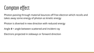 Interaction of x and gamma rays with matter | PDF