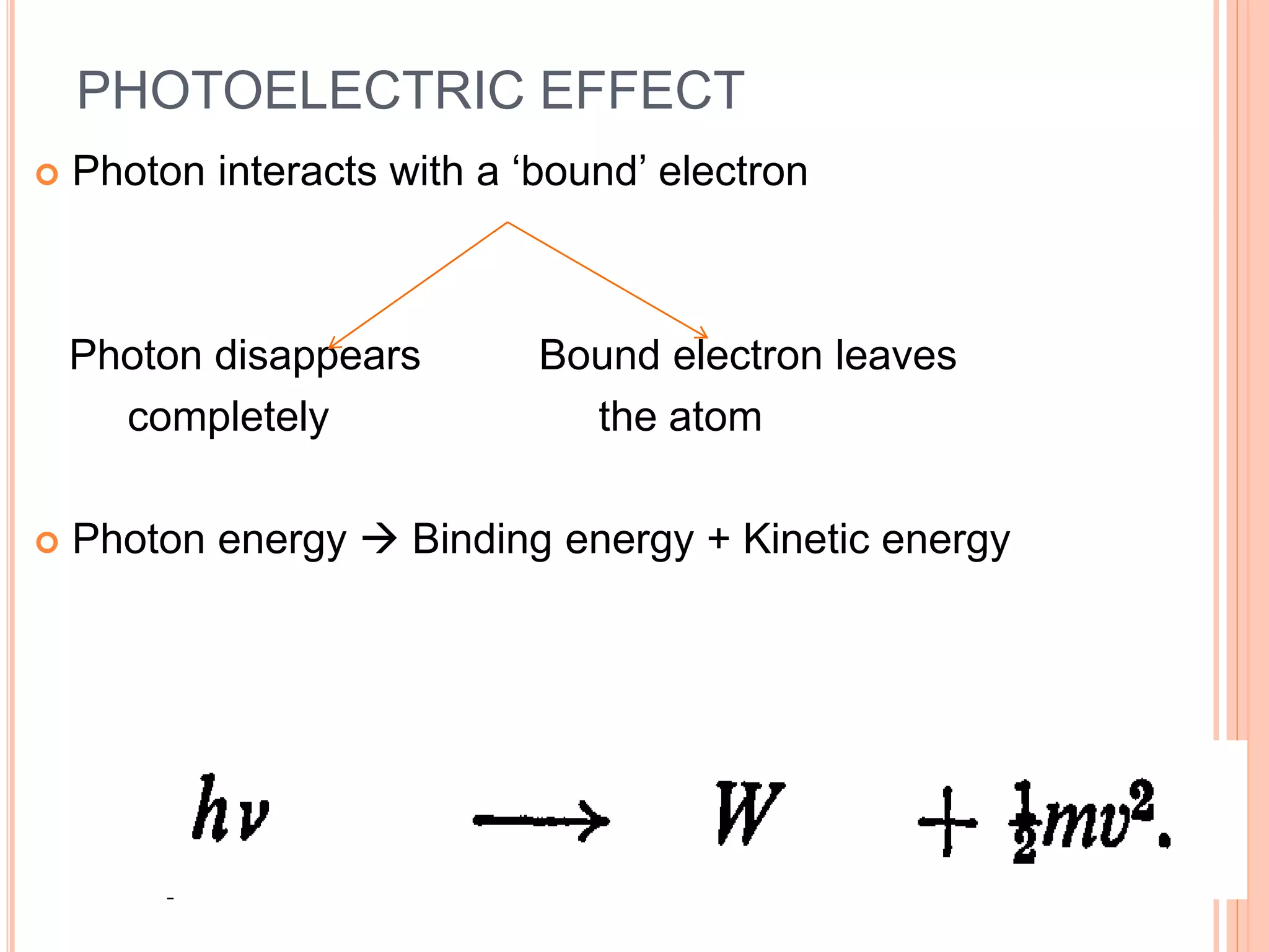 Interaction of xrays and gamma rays with matter ii | PPTX