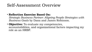 Interaction : Self Reflection and development | PPTX