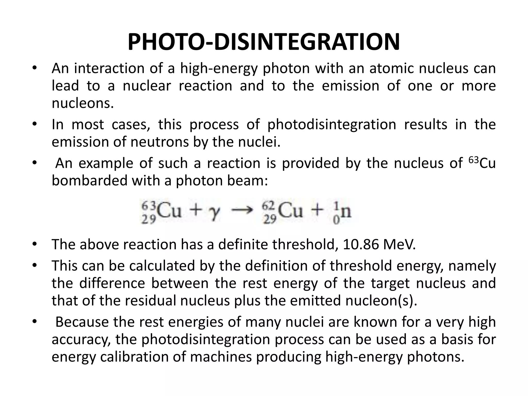 INTERACTION OF IONIZING RADIATION WITH MATTER | PPTX