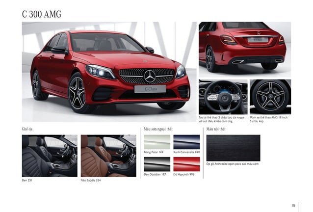 Giới thiệu dòng xe Mercedes-Benz C-Class | PPT