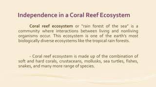 Interactions among Living Things in Coral Reefs.pptx