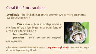 Interactions among Living Things in Coral Reefs.pptx