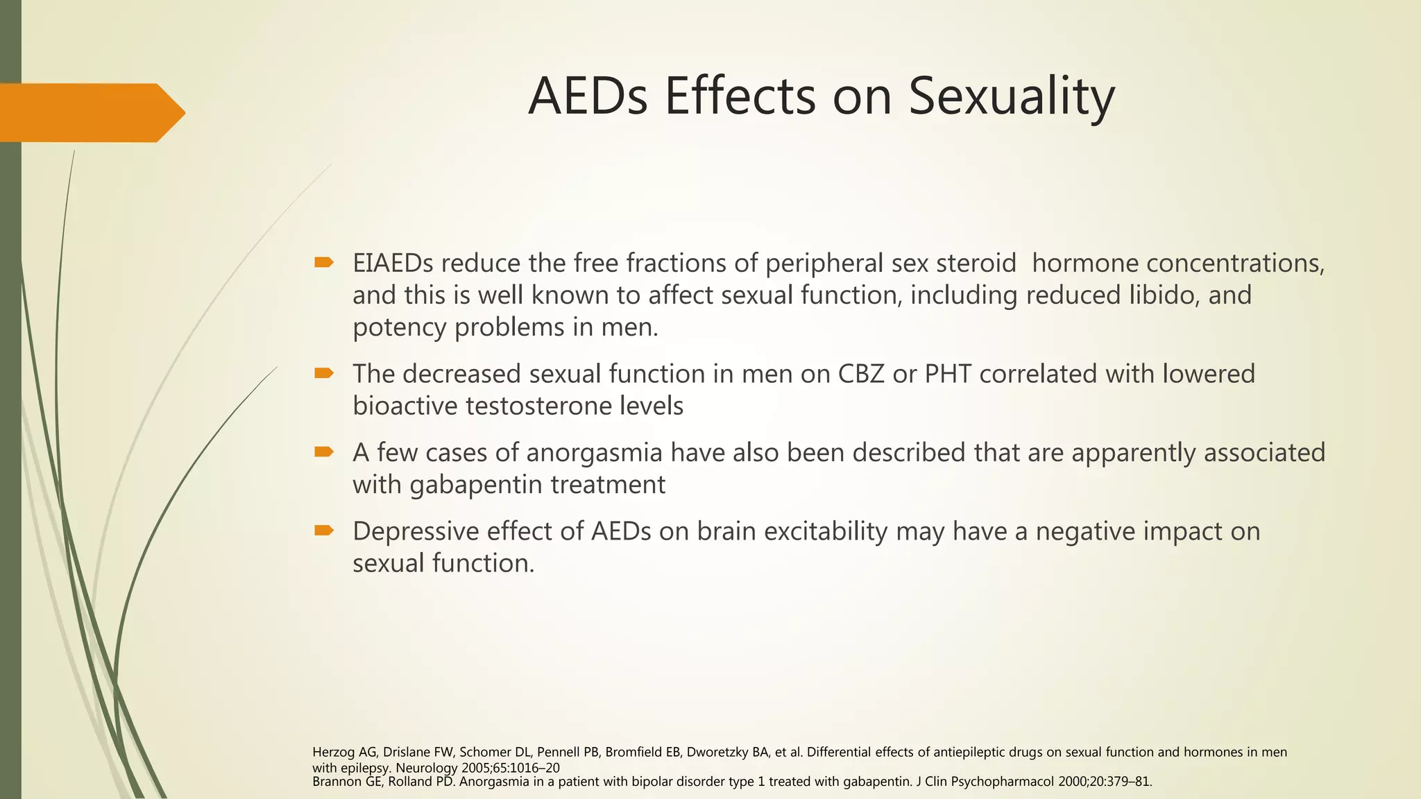 Interactions Between Antiepileptic Drugs and Hormones | PPTX