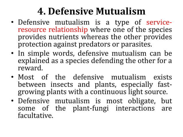 Interactions between microorganisms and Mutualism | PPTX | Biological ...