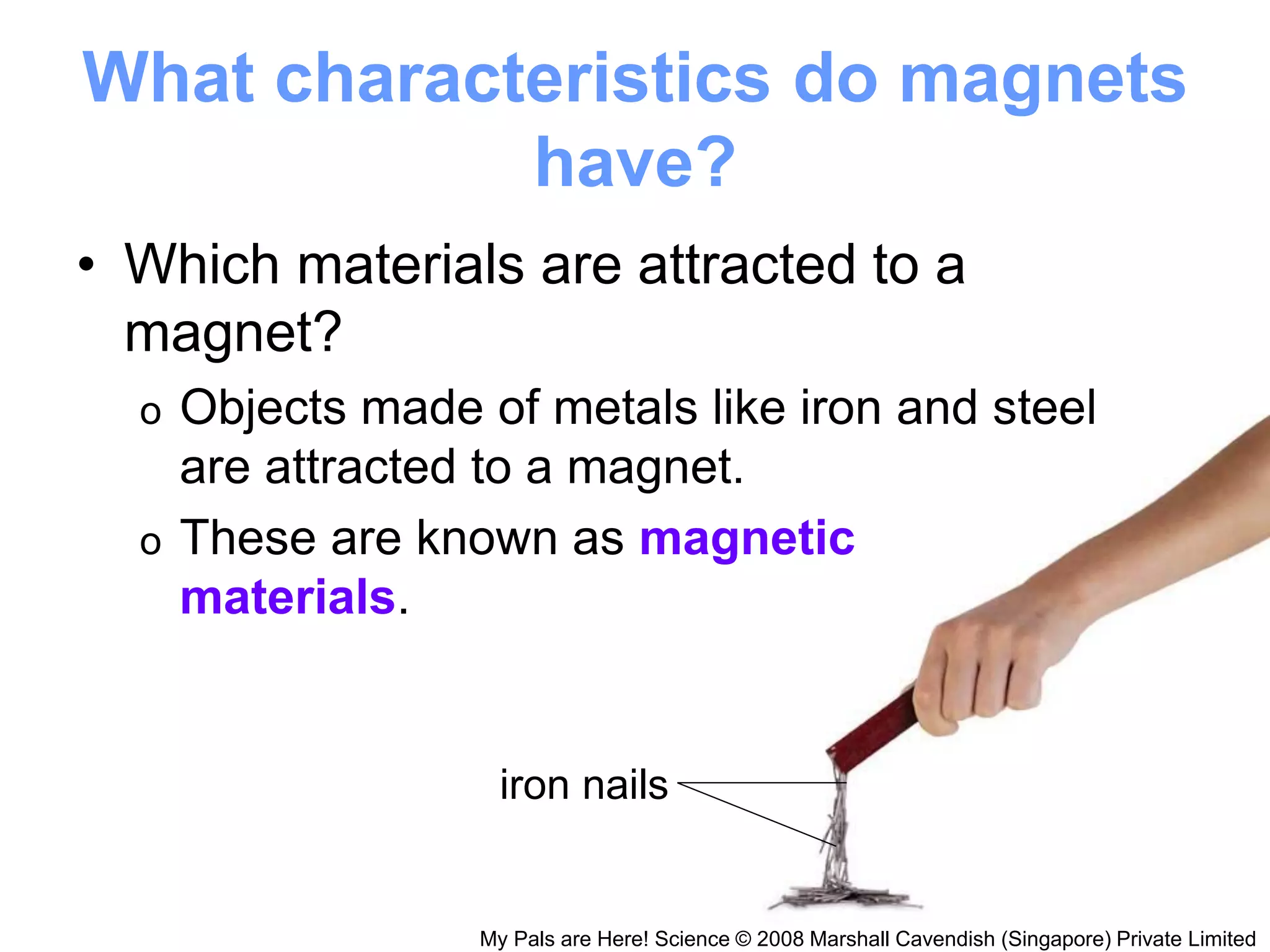 Interactions c1 magnets & their characteristics | PDF
