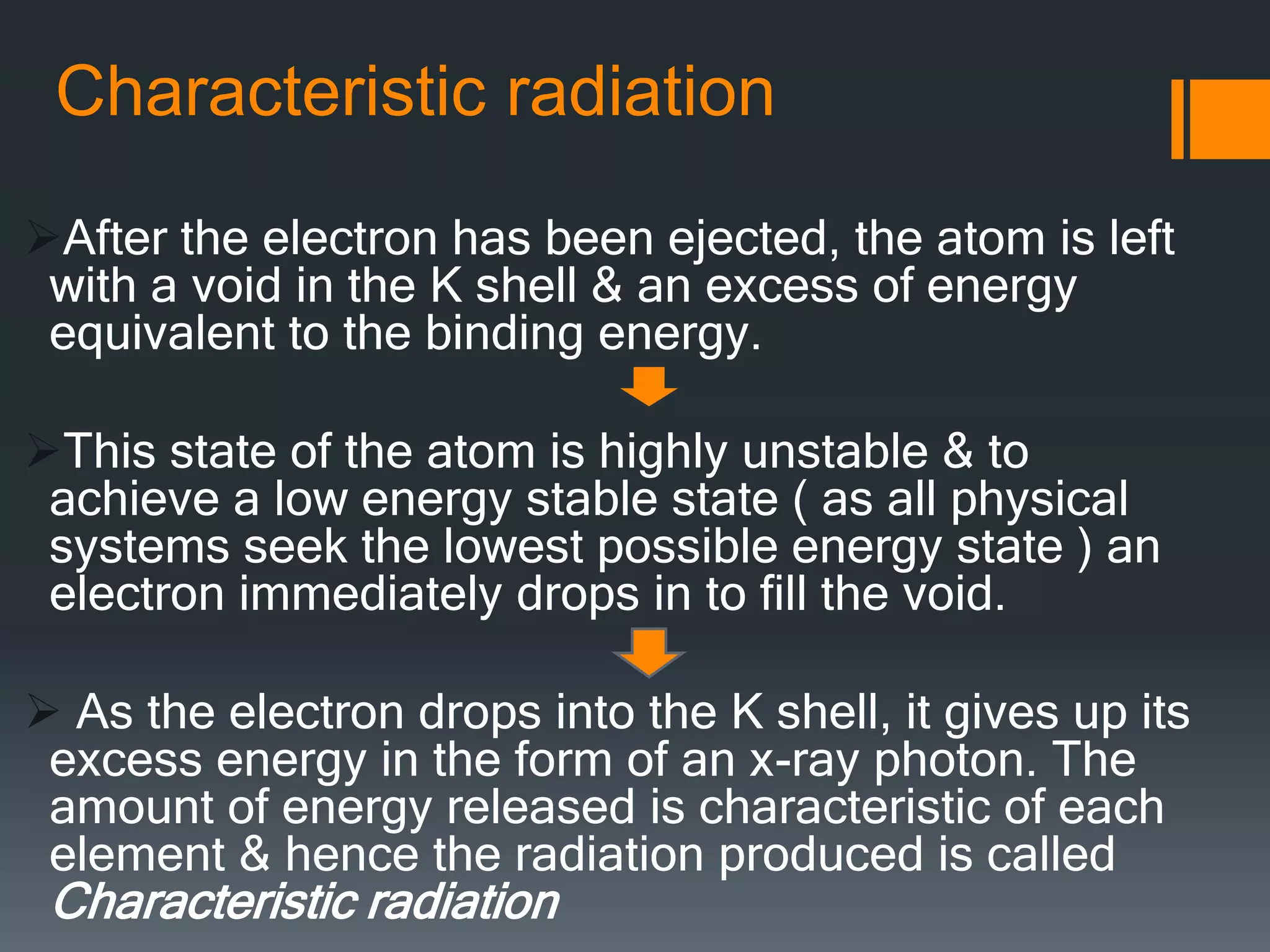 Interactions of X rays with matter | PPTX