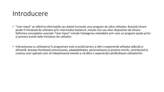 Interactiunea cu Utilizatorul în Python, Java.pptx