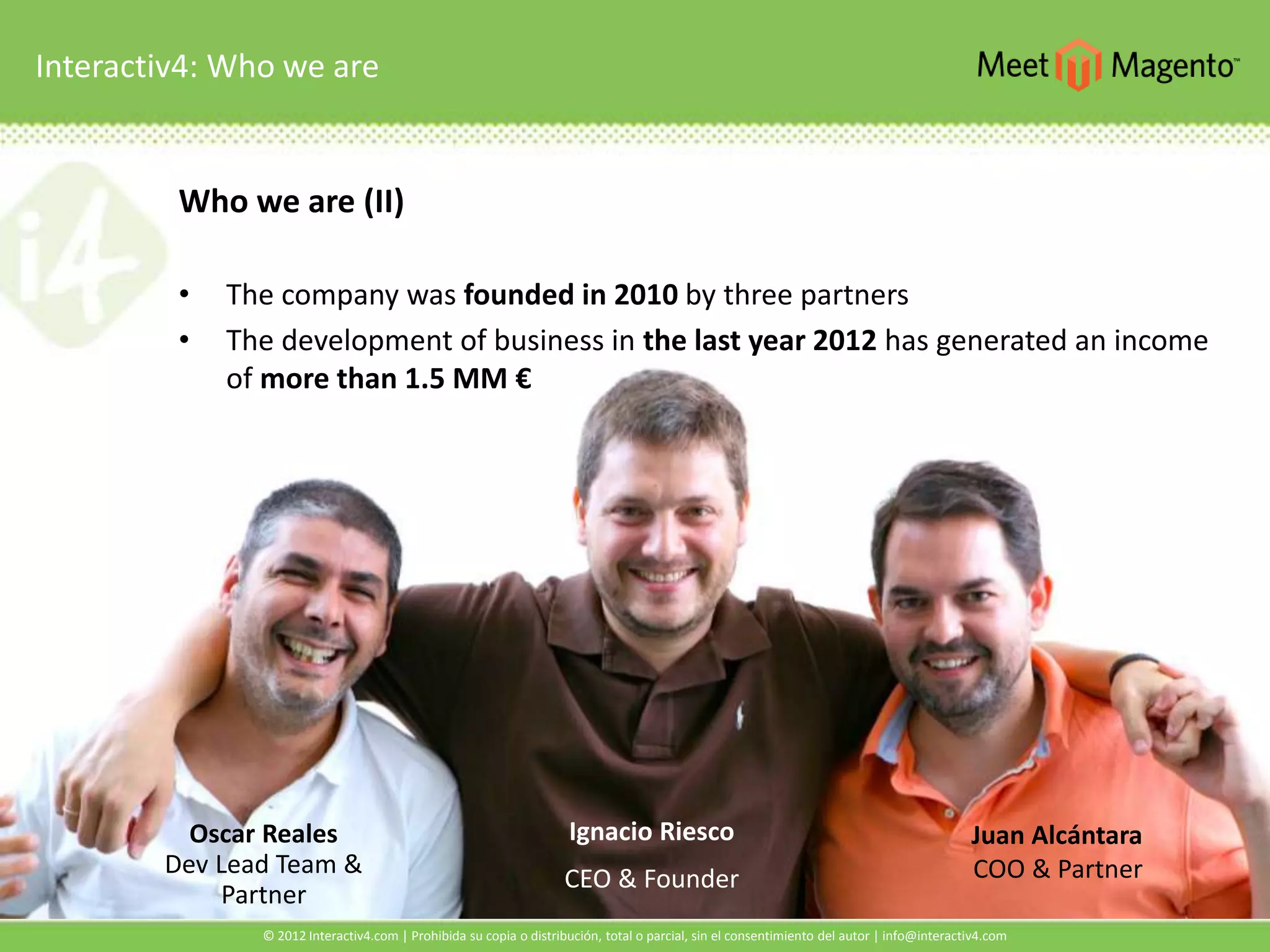 #MM13NL: Magento as a Framework | PPT