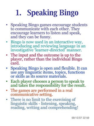 Interactive Bingo | PPT