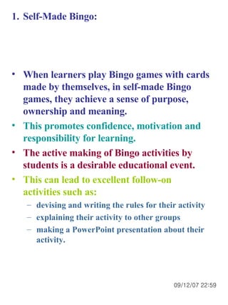 Interactive Bingo | PPT
