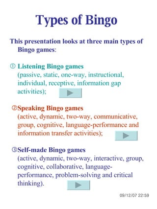 Interactive Bingo | PPT