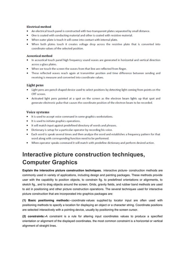 interactive computer graphics for the students of computer science | PDF
