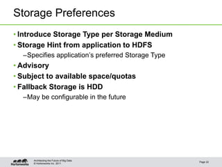 Interactive Hadoop via Flash and Memory | PPT