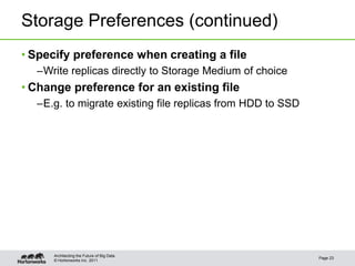 Interactive Hadoop via Flash and Memory | PPT