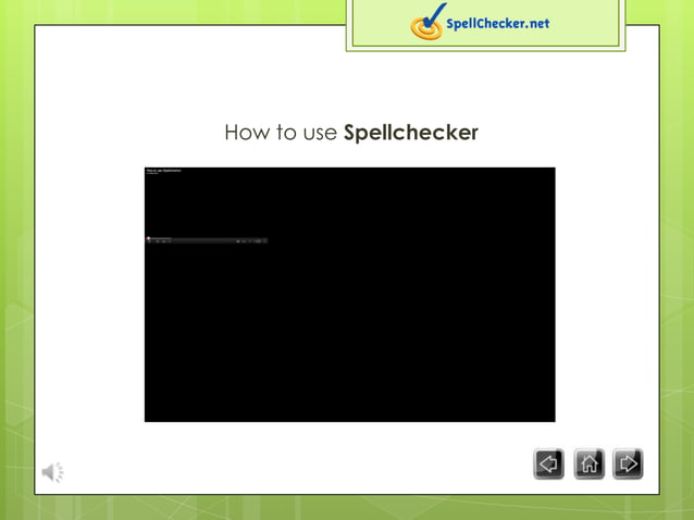 Spellchecker | PPTX