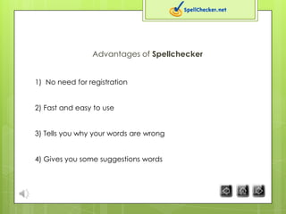 Spellchecker | PPTX