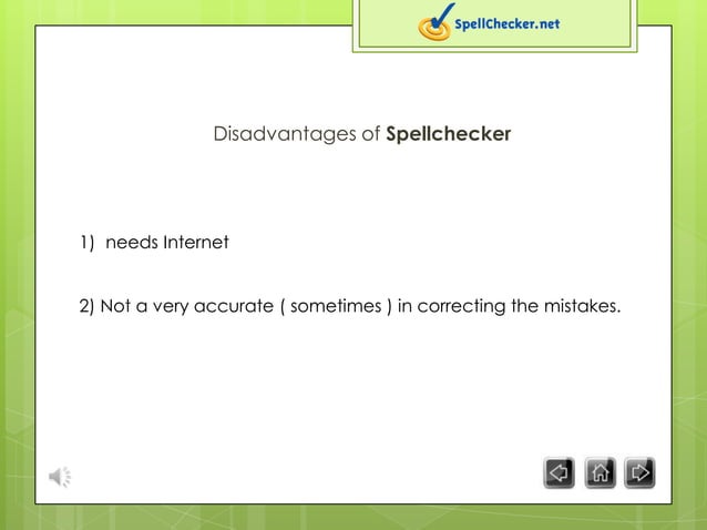 Spellchecker | PPT