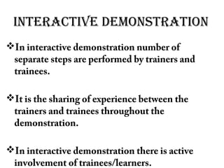 Interactive lecture | PPT