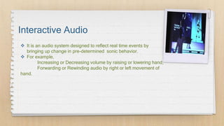 Interactive multimedia and its Type | PPTX
