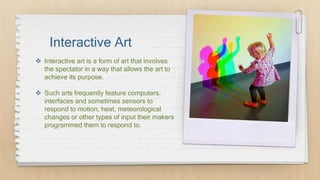 Interactive multimedia and its Type | PPTX