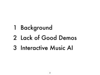 Interactive Musical AI (Vibert Thio) | PDF
