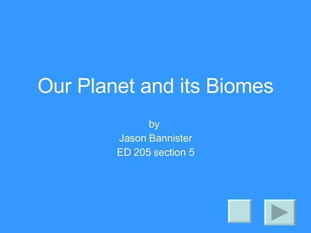 Interactive Powerpoint Biomes | PPT | Weather | Science
