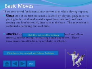 Capoeira Interactive Ppt Project | PPT