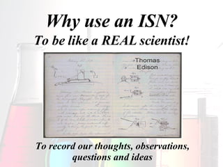 Interactive Science Notebooks2 | PPT | Education