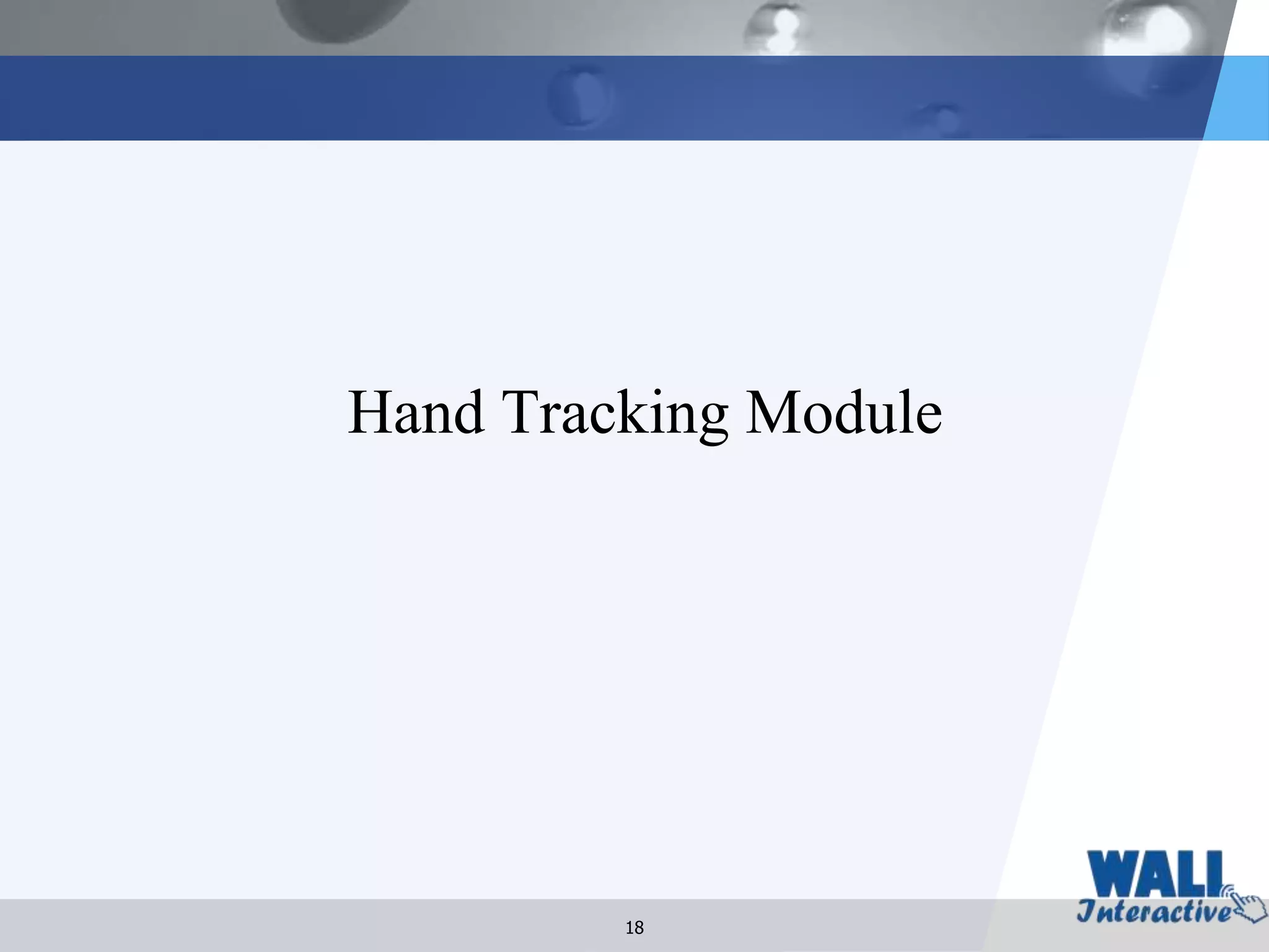 Interactive Wall (Multi Touch Interactive Surface) | PPTX