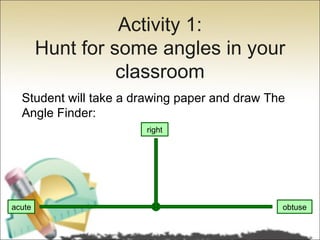 Interactive activity for lines and angle | PPT