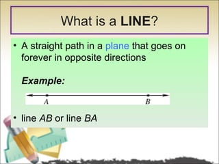 Interactive activity for lines and angle | PPT