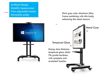 Interactive All in One LCD + Whiteboard (Smartboard) - ThinkSMART | PDF
