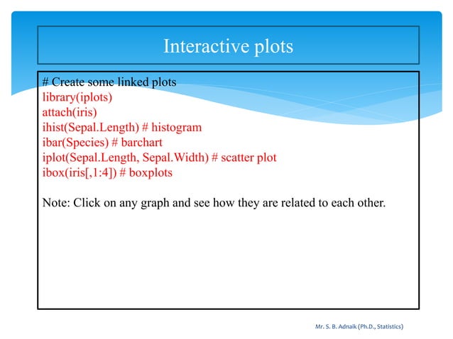 Interactive and 3 d scatterplot | PPTX | 3-D Graphics | Computer Software and Applications