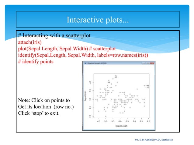 Interactive and 3 d scatterplot | PPTX | 3-D Graphics | Computer Software and Applications