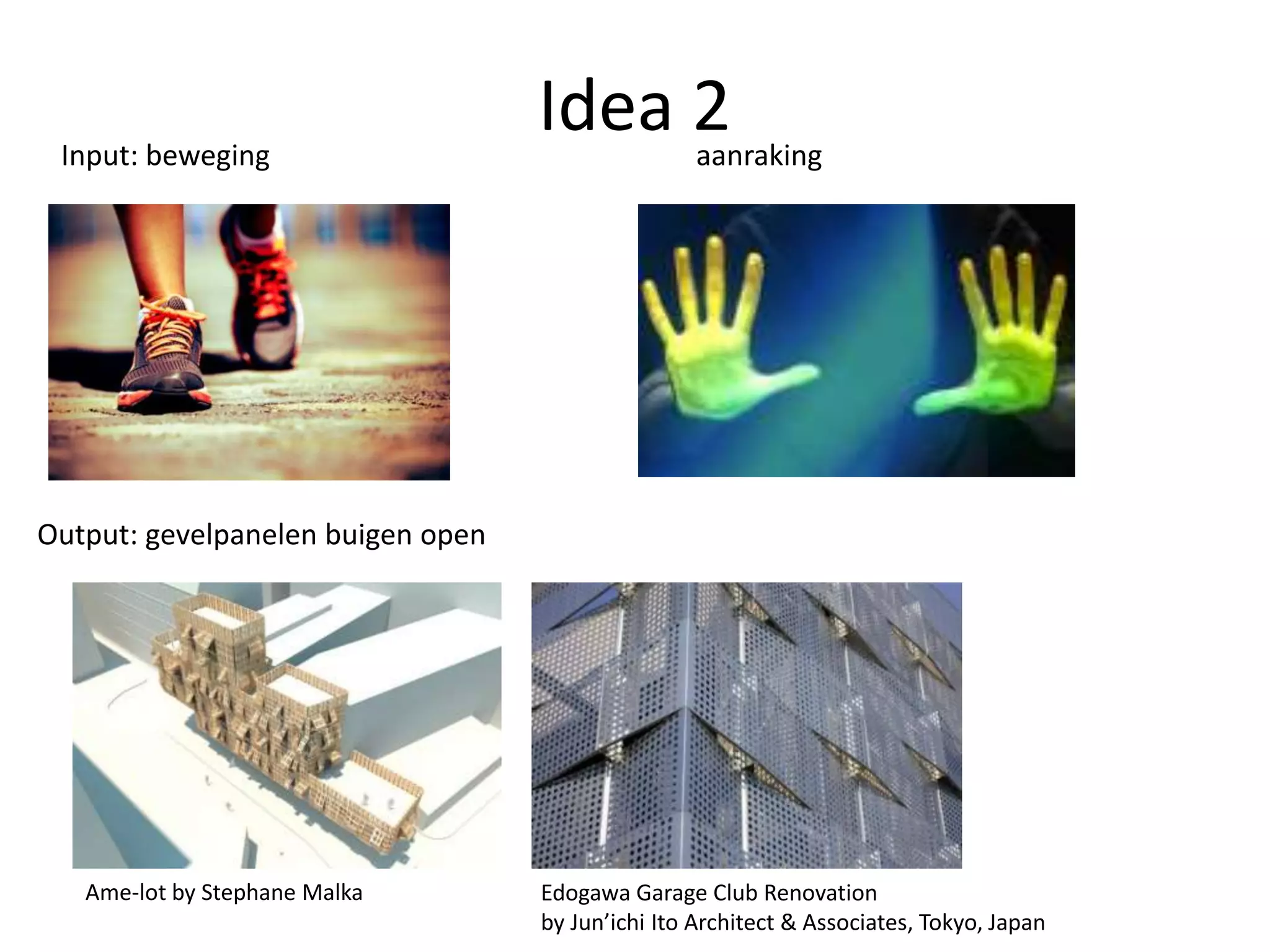 Interactive architecture concepten | PPT