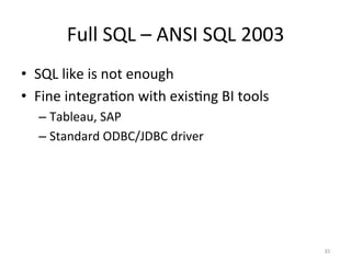 Interactive big data analytics | PDF