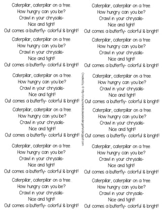 Interactive butterflylifecyclecraftandpoem | PDF | Biological Sciences ...