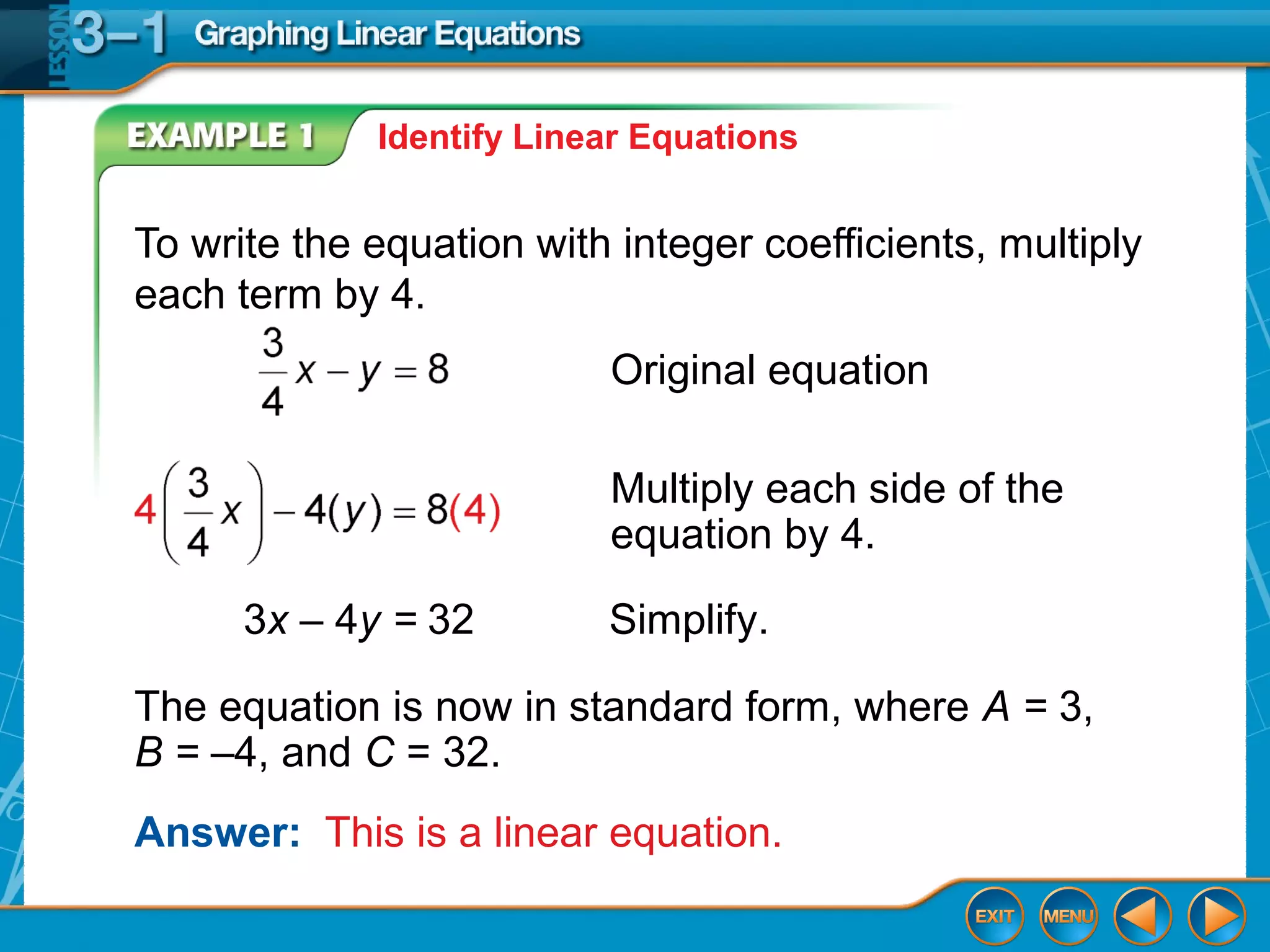 Interactive classroom graphing_linear_equations (1) | PPT