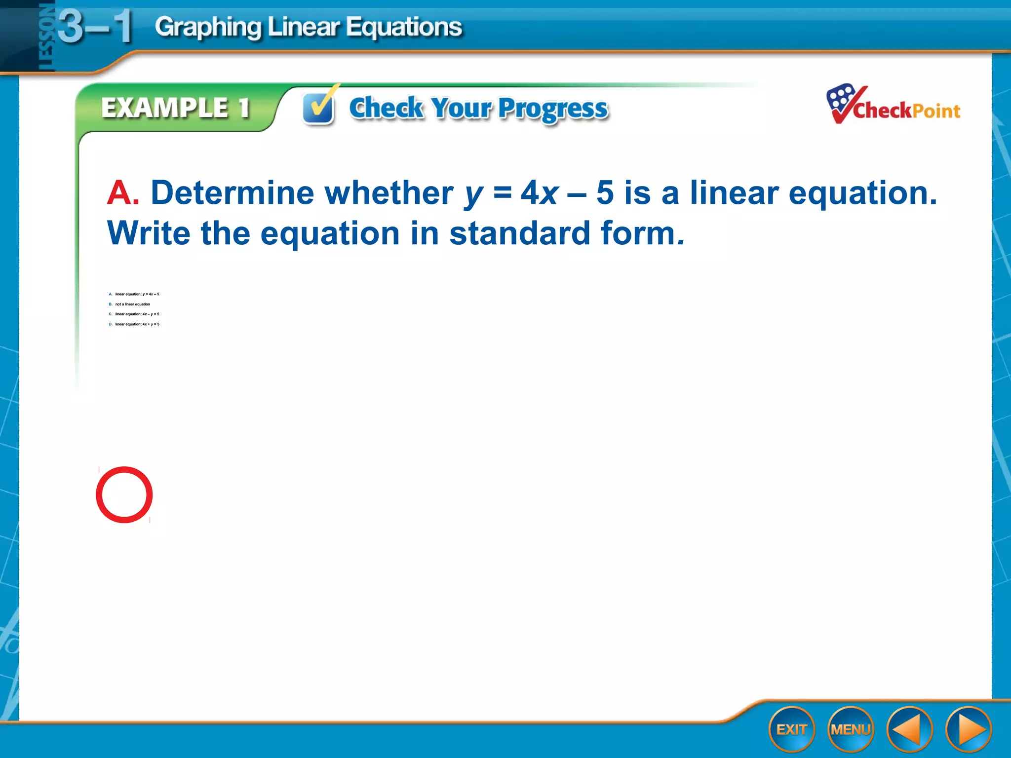 Interactive classroom graphing_linear_equations (1) | PPT