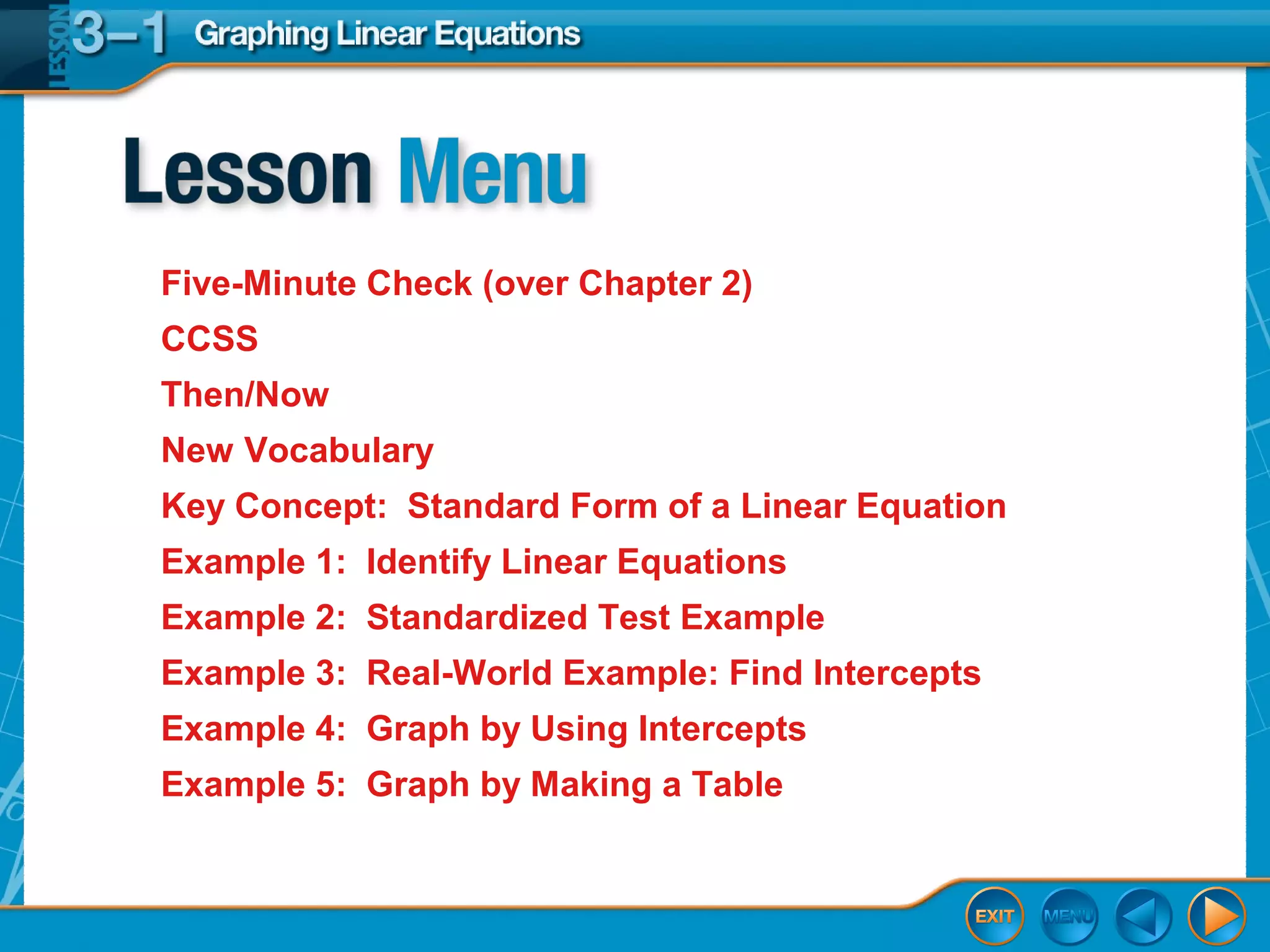 Interactive classroom graphing_linear_equations (1) | PPT